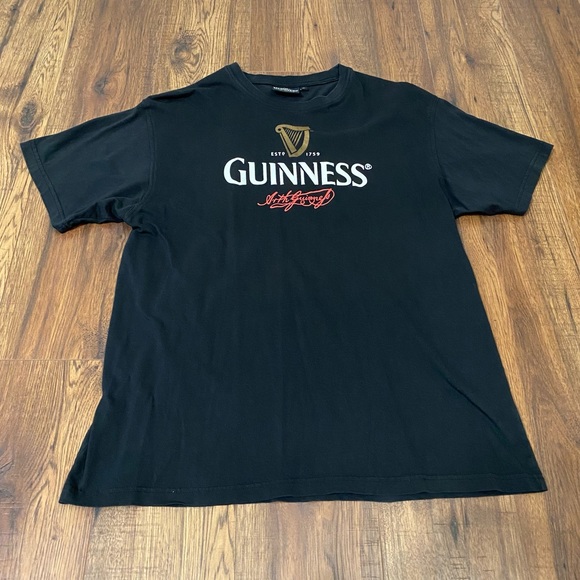 Guinness | Shirts | Guinness Official Merchandise Short Sleeve T Shirt ...